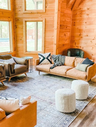 Dakota Tan Nirvana 3 Seater Leather Industrial Sofa Article